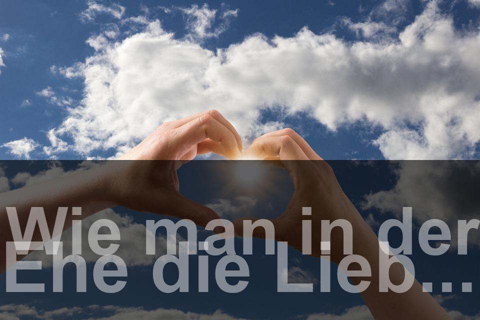 Wie man in der Ehe die Liebe durch kleine Geschenke aufrechterhält ...